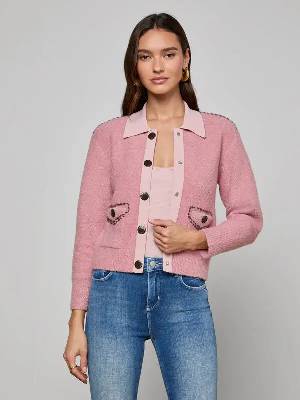 L'Agence Poetry Cardigan