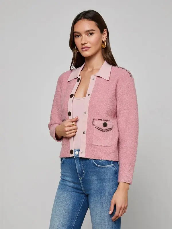 L'Agence Poetry Cardigan