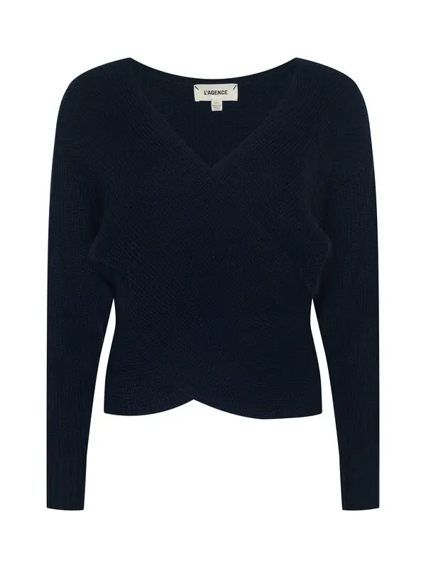 L'Agence Antonella Crossover Sweater