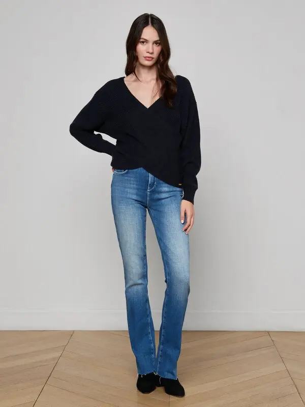 L'Agence Antonella Crossover Sweater