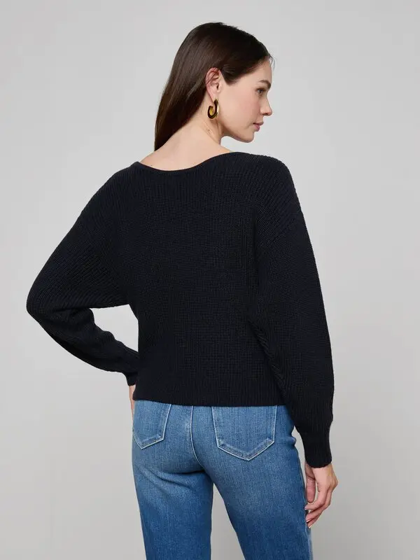 L'Agence Antonella Crossover Sweater