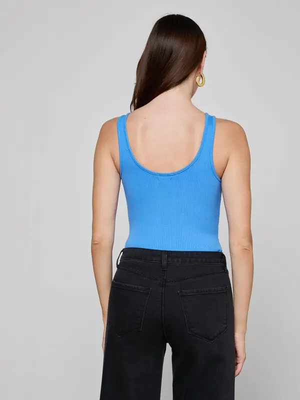 L'Agence Nica Scoopneck Bodysuit - Regatta Blue