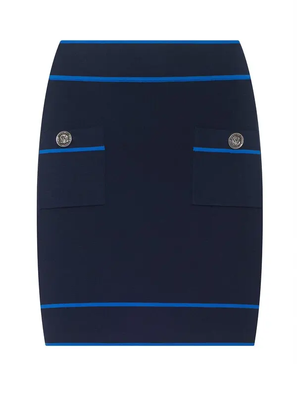L'Agence Cecilia Knit Mini Skirt