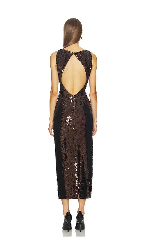 SRG Mia Sequin Open Back Gown