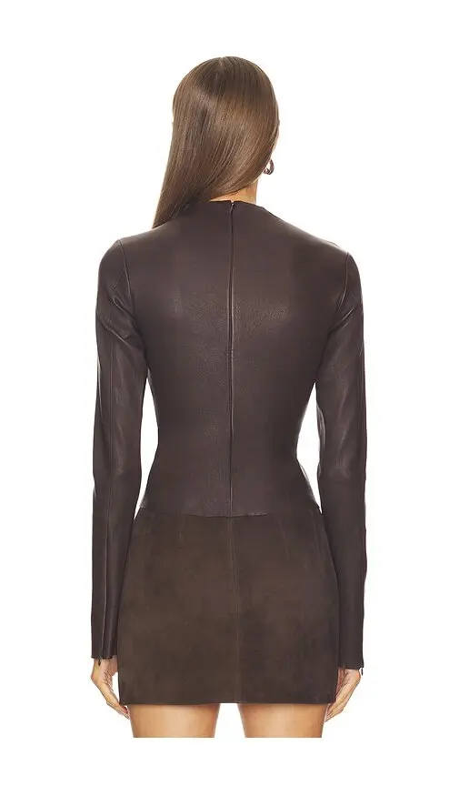 SRG Ethan Lamb Leather Top