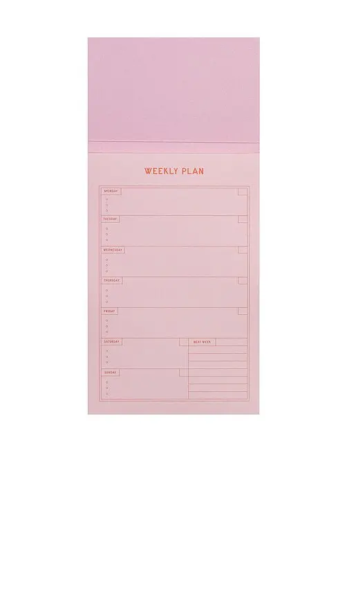 Papier Productivity Weekly List Pads