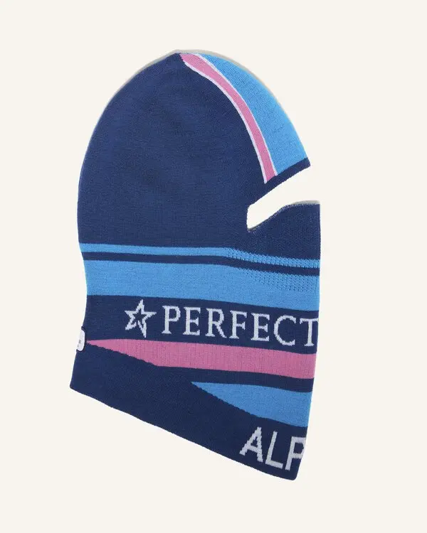 Perfect Moment Merino Wool Balaclava - Surf-blue