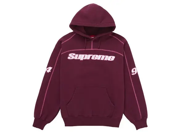 Supreme Overlock Hooded Sweatshirt
