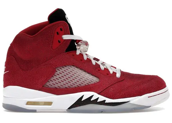 JORDAN 5 Retro Oklahoma Sooners Pe - Red Crush/white