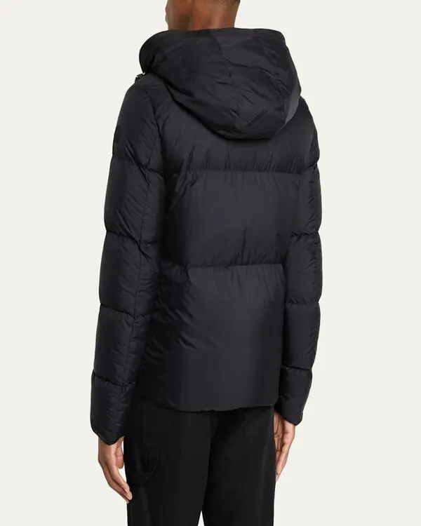 Moncler Montcla Hooded Short Down Jacket - Black