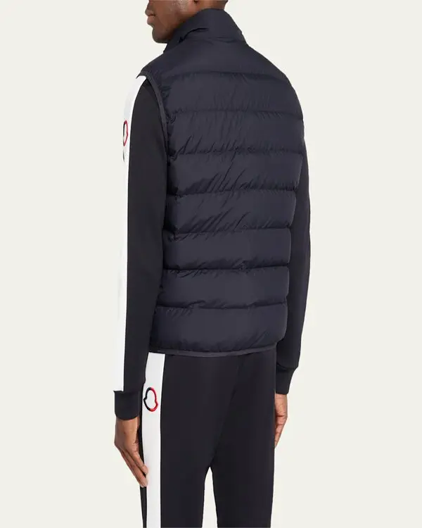 Moncler Contrin Puffer Vest - Navy