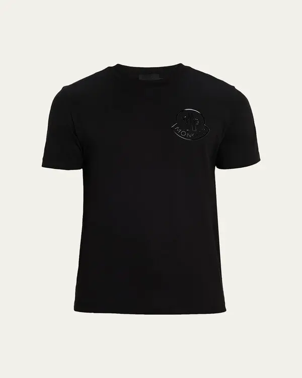 Moncler Glossy Logo Crewneck T-shirt