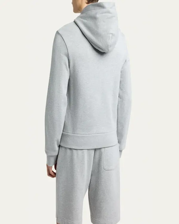 Moncler Chenille-logo Full-zip Hoodie