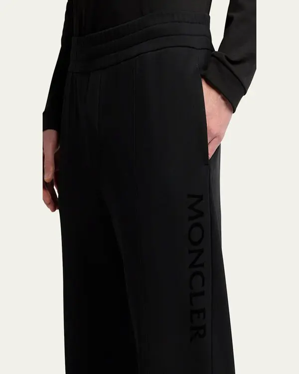 Moncler Fleece Logo Sweatpants