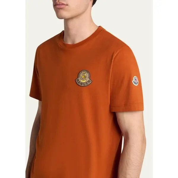 Moncler National Park Ranger Patch Crewneck T-shirt