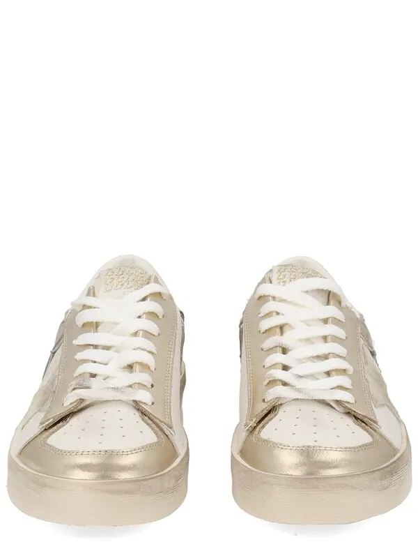 GOLDEN GOOSE Stardan Sneaker - Silver