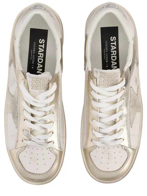 GOLDEN GOOSE Stardan Sneaker - Silver