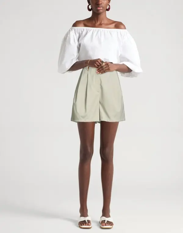 DRUMOHR High-waisted Virgin Wool Shorts