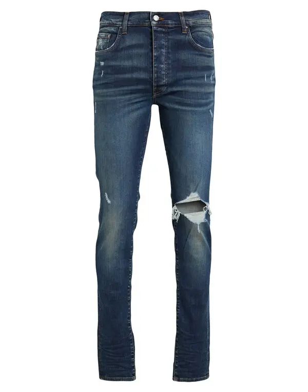 Amiri Jeans In Cotton, Elastomultiester, And Elastane