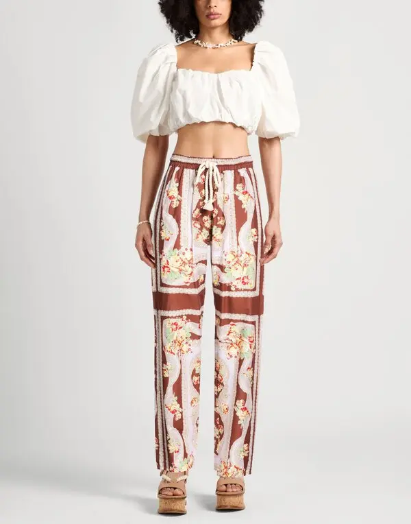 Paul & Joe Floral Print Tapered Pants