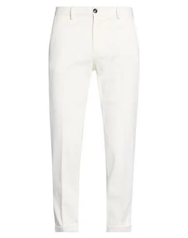 LIU •JO MAN Pants Size Cotton, Elastane - White
