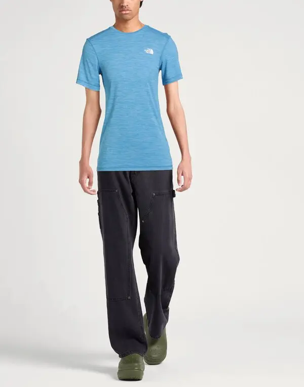 The North Face T-shirt Azure Size Polyester