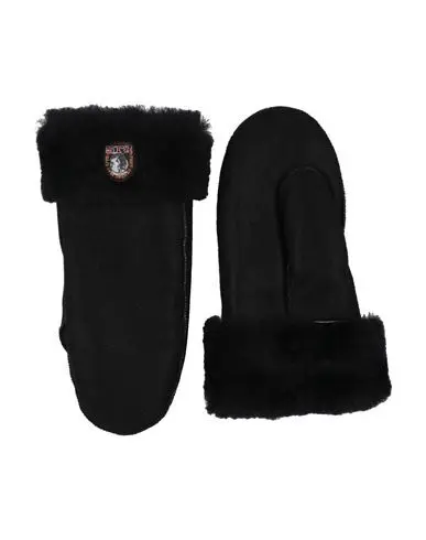PARAJUMPERS Sheepskin Gloves - Black