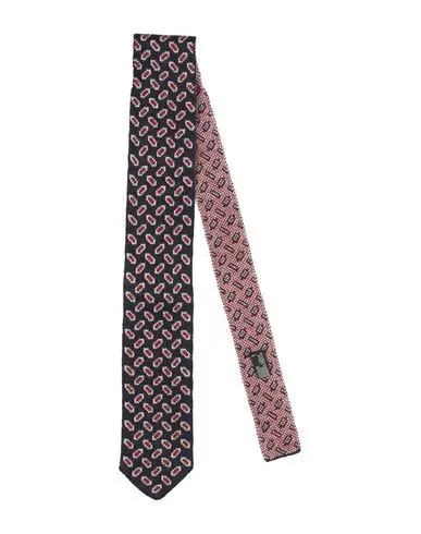 DRUMOHR Dark Silk And Virgin Wool Necktie - Navy