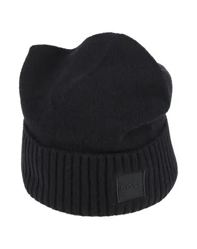 BOSS Knitted Beanie - Black