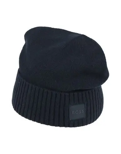 BOSS Knitted Beanie - Blue