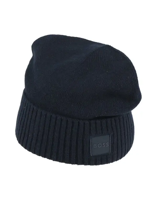 BOSS Knitted Beanie - Midnight Blue
