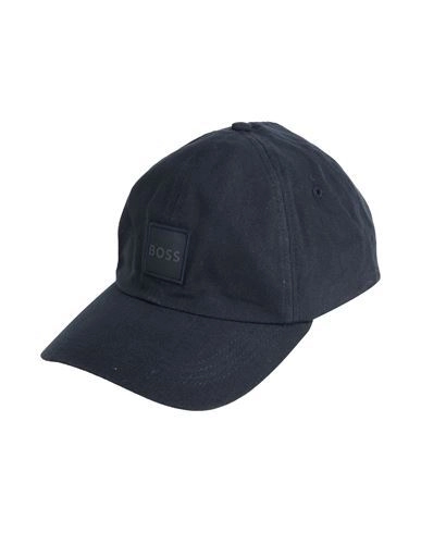 BOSS Midnight Cotton Gabardine Baseball Cap - Blue