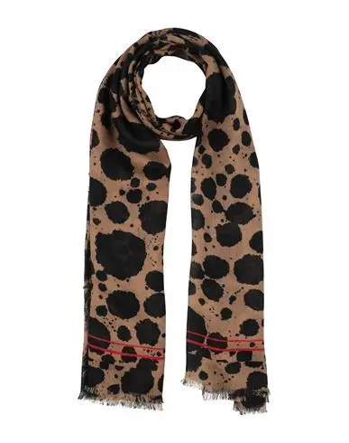 Herno Scarf Khaki Wool, Silk - Beige