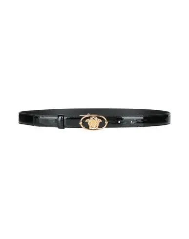 Versace Leather Belt - Black
