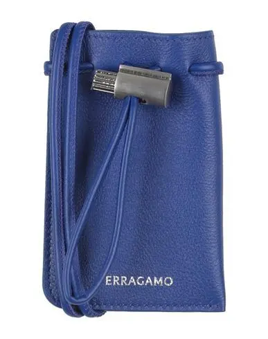 FERRAGAMO Cardholder Leather - Blue