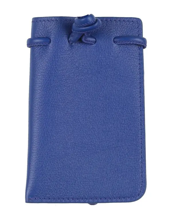 FERRAGAMO Cardholder Leather - Blue