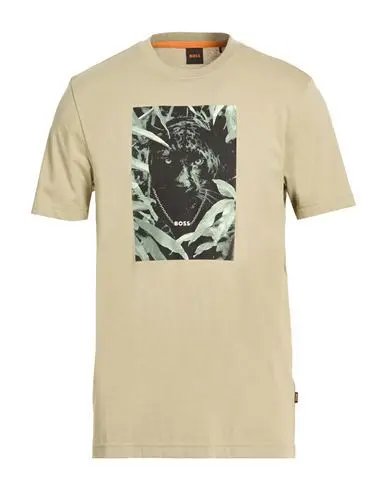 BOSS T-shirt Size Cotton - Sage Green