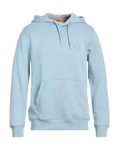 BOSS Cotton French Terry Hoodie - Blue