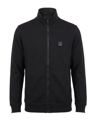 BOSS Cotton French Terry Sweatshirt - Black