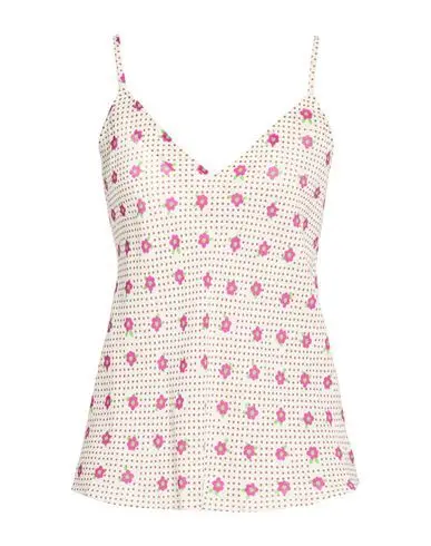 Paul & Joe Silk Polka-dot Camisole - White