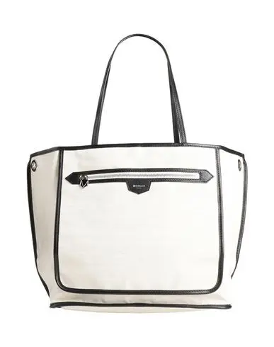 MOREAU PARIS Canvas Shopper - White