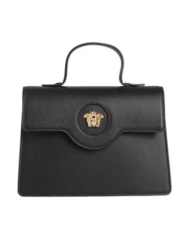 Versace Handbag In Calfskin Leather