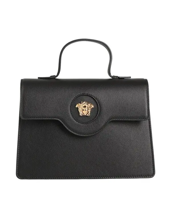 Versace Handbag In Calfskin Leather