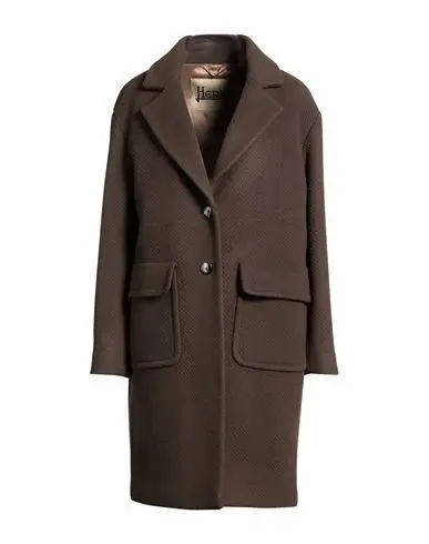 Herno Virgin Wool Single-breasted Coat
