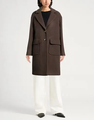 Herno Virgin Wool Single-breasted Coat