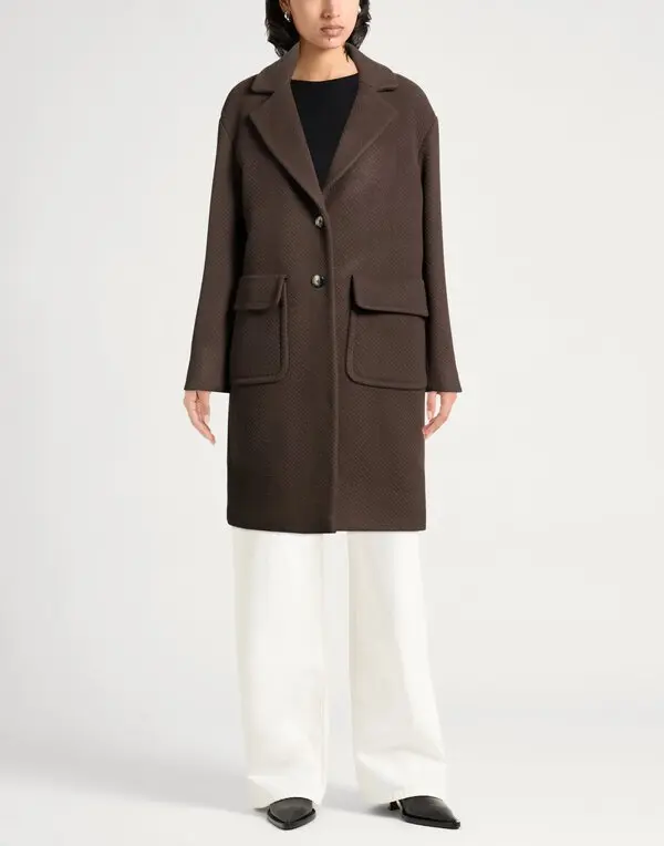 Herno Virgin Wool Single-breasted Coat