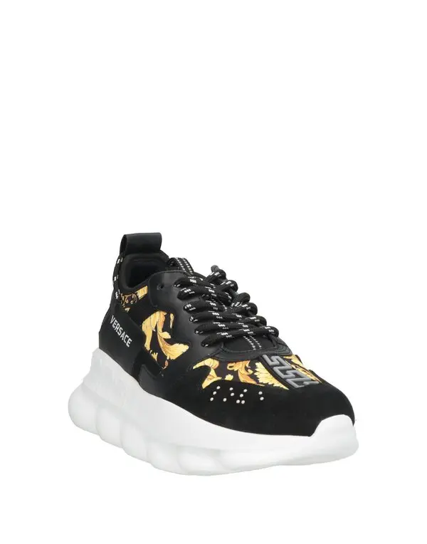 Versace Chunky Sneakers - Black