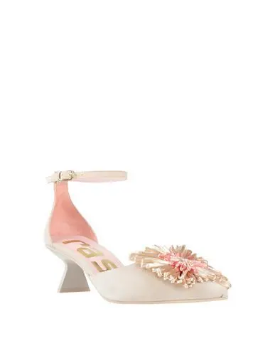RAS Pumps With Floral Appliqués