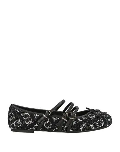 Pinko Leather And Textile Fiber Ballet Flats