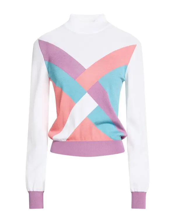 Moschino Turtleneck Geometric-print Top